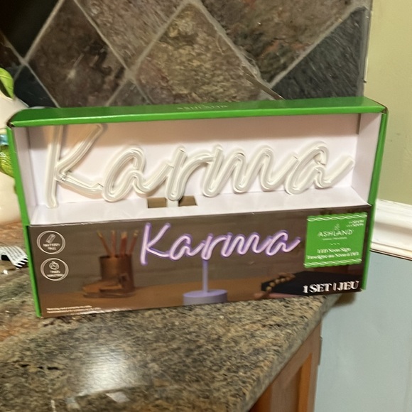 Ashland | Party Supplies | Karma Led Neon Sign Ashland Brand New | Poshmark